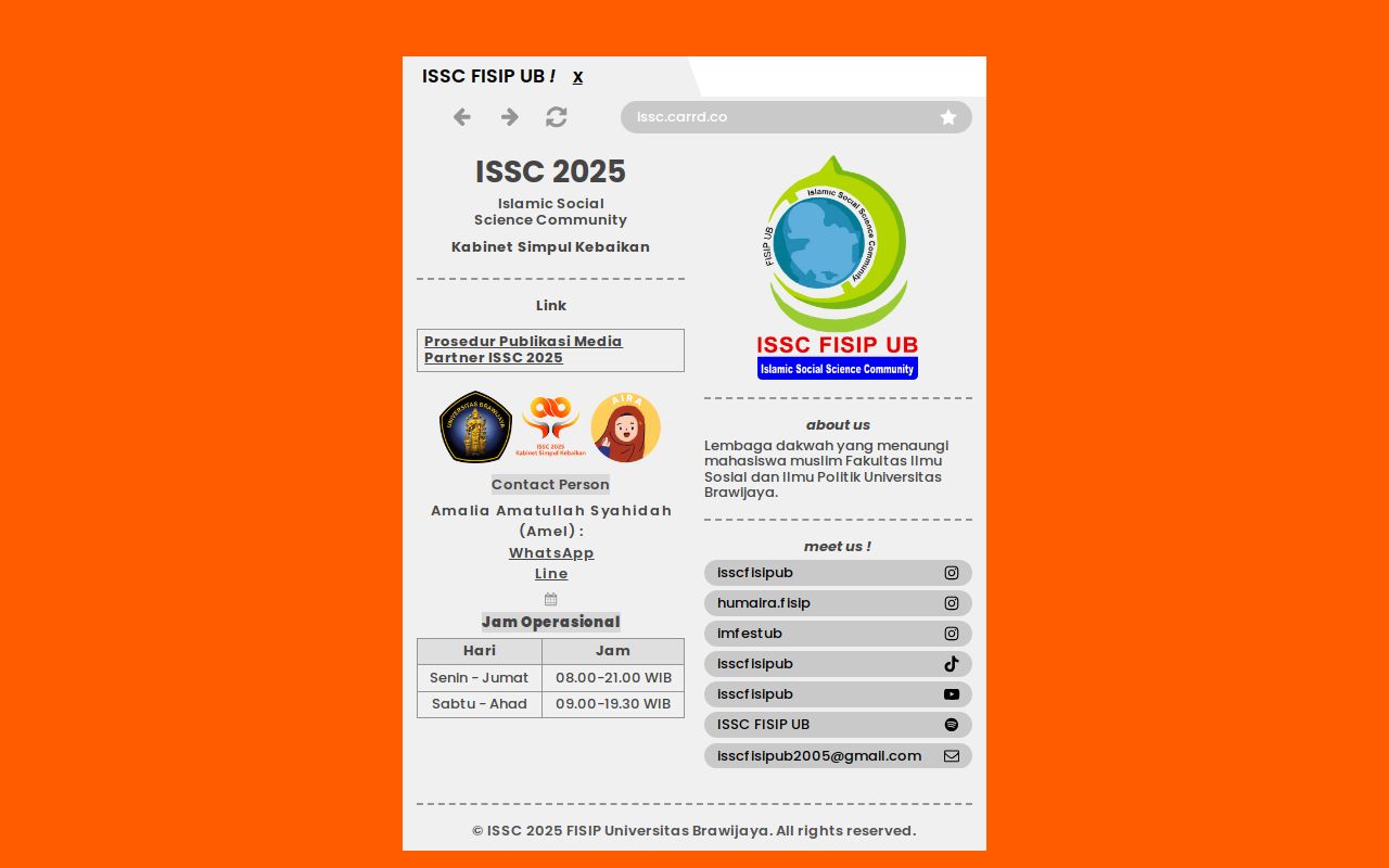 ISSC FISIP UB 2024